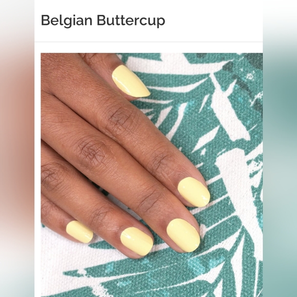 Color Street | Makeup | Last Chance Color Street Belgian Buttercup ...